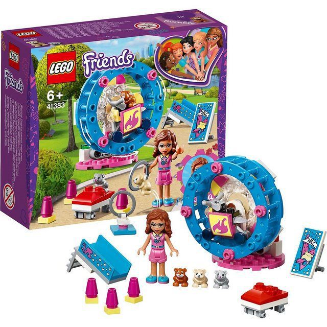 Lego Friends Olivia's Hamster Playground 41383 (6 years old+) | Shopee ...