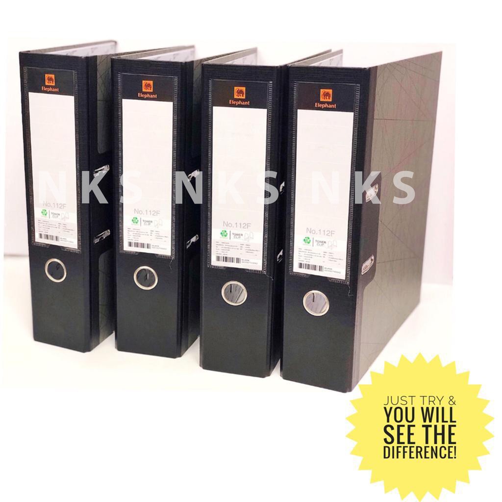 ELEPHANT LEVER 3'' ARCH FILE WITH INDEX - ( 112F ) | Shopee Singapore