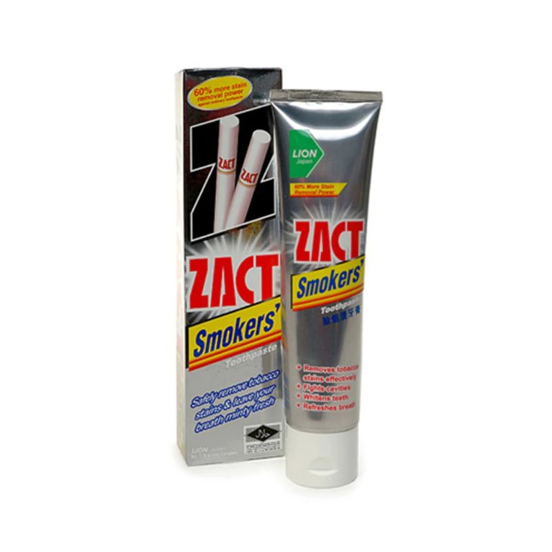 Zact Toothpaste Smoker 150g | Shopee Singapore