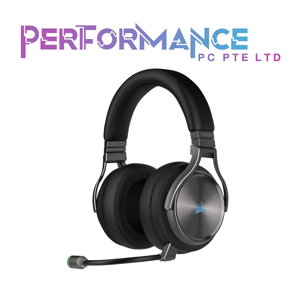 CORSAIR Gaming Virtuoso RGB Wireless SE High-Fidelity Gaming Headset (2 ...