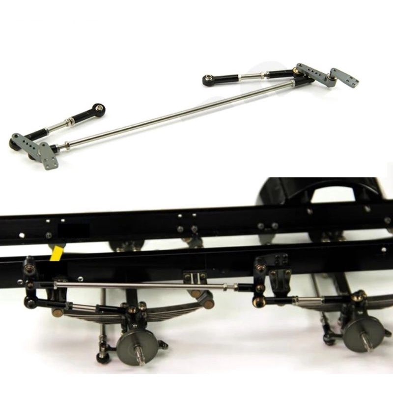 1/14 Rc truck 8x8 Steering Assembly For 1/14 Car Length 150 Mm.tamiya ...