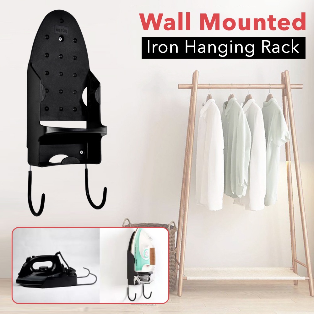 8888-1 Wall Mounted Iron Hanging Rack Iron Board Door Wall Mount ...