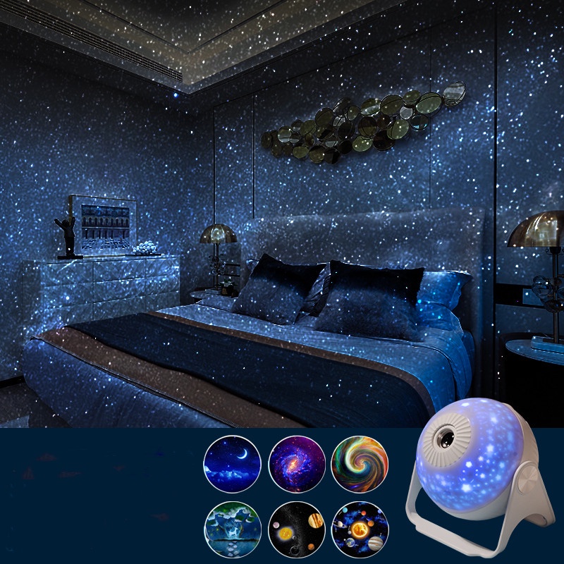 Star Night Lights Projector Galaxy Projector 360° Adjustable ...