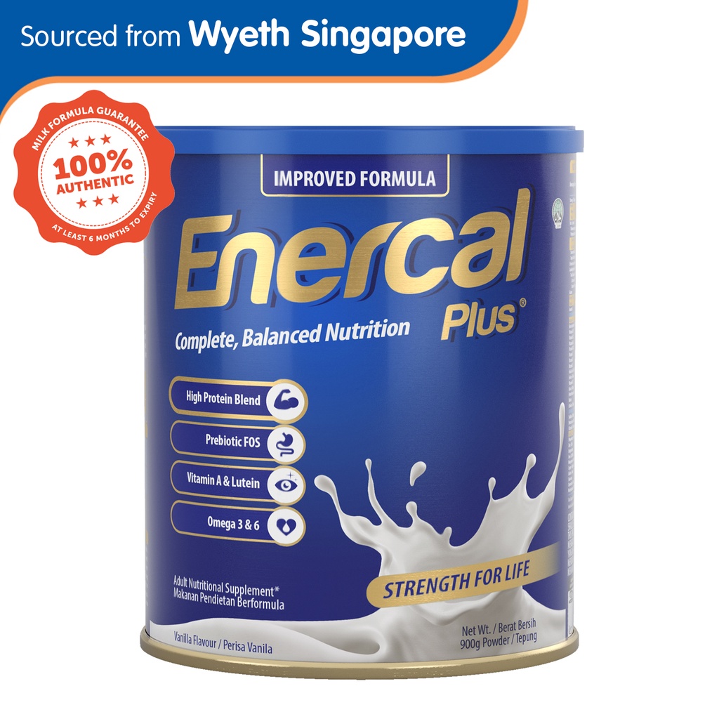Wyeth®Nutrition Enercal® Plus 900g | Shopee Singapore