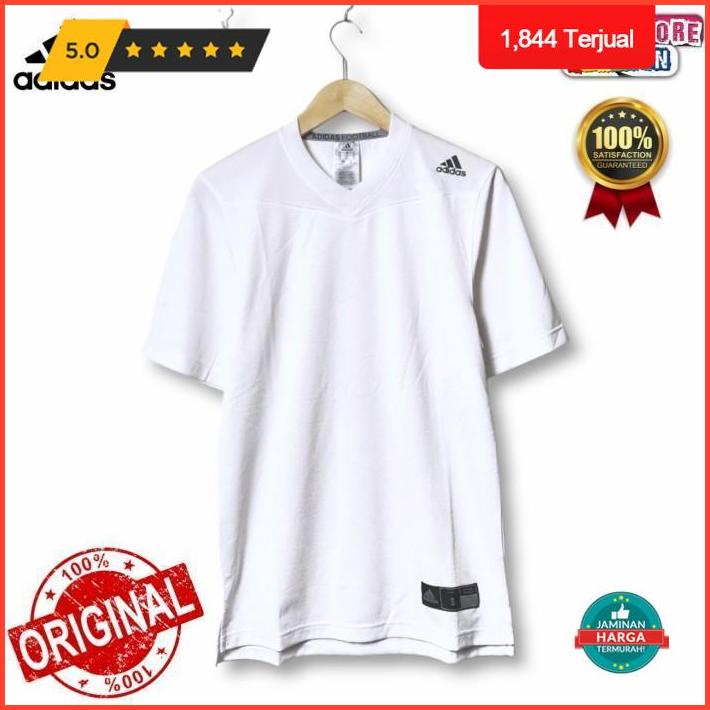 PRIA PUTIH Extra Cashback Adidas Original White Shirt Men Sportswear ...