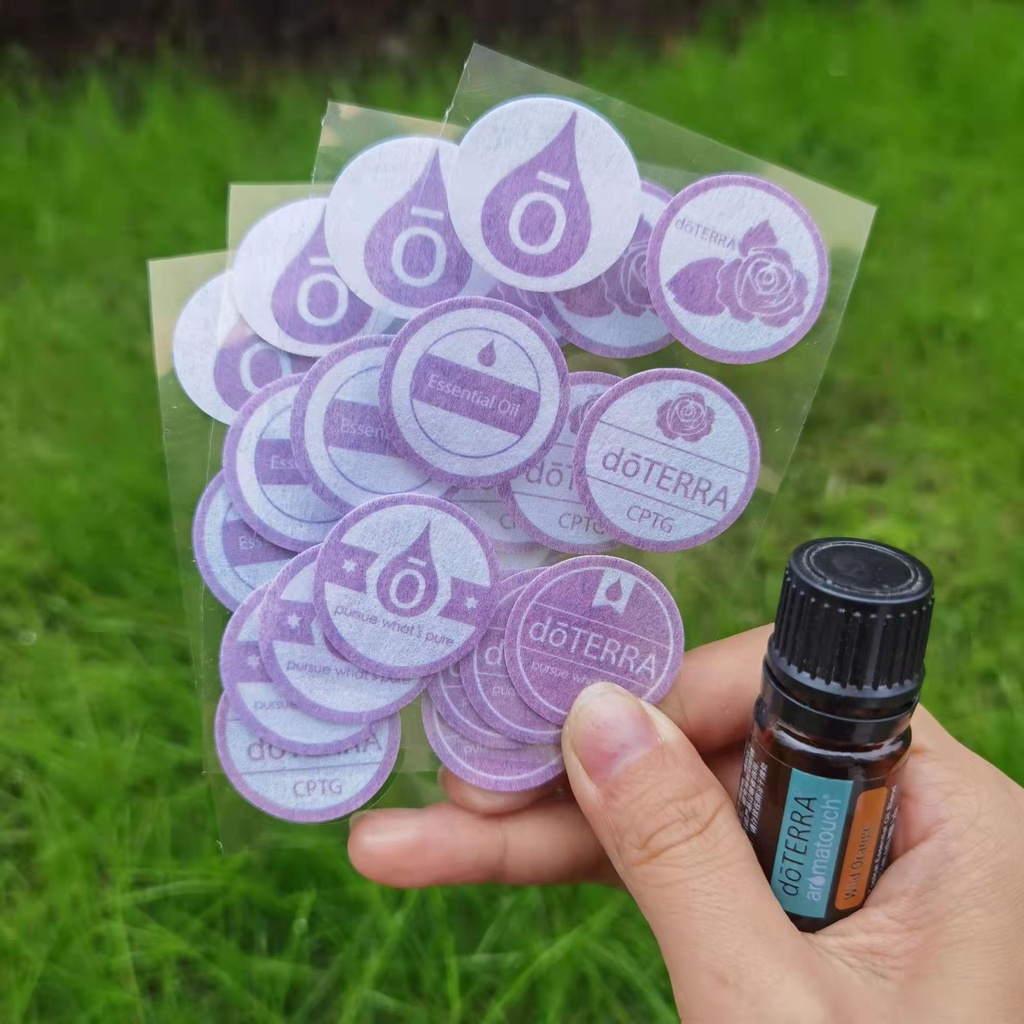 Doterra Mask Aromatherapy Stickers 60 Disposable Odorless Style Anti ...