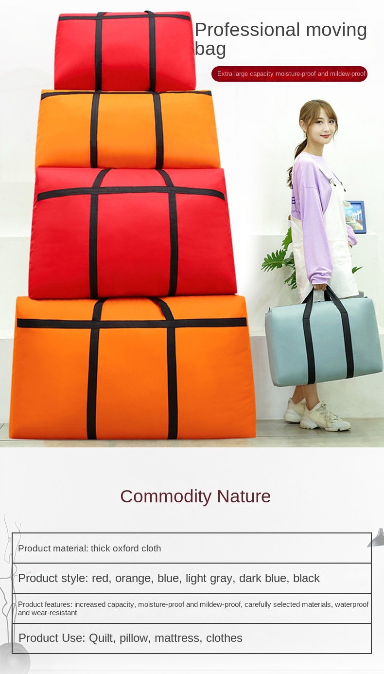 🚚SG Seller🚚House Moving Bag/Extra Large Capacity Moving Bag/Home ...