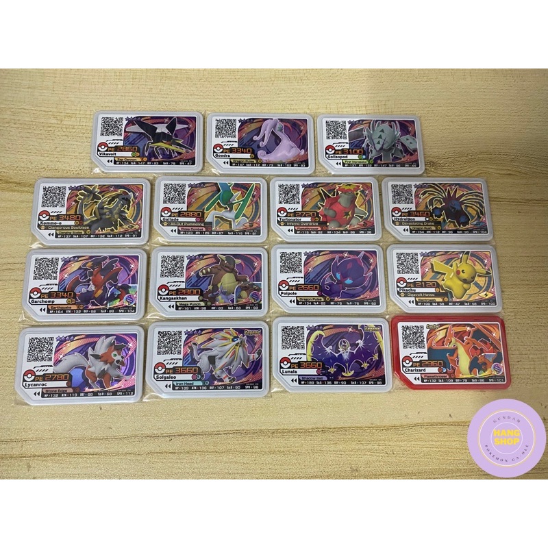 Pokemon Gaole Part 4 4star Vikavoltgoodragolisopodkommo Ogalladesolgaleolunala Shopee
