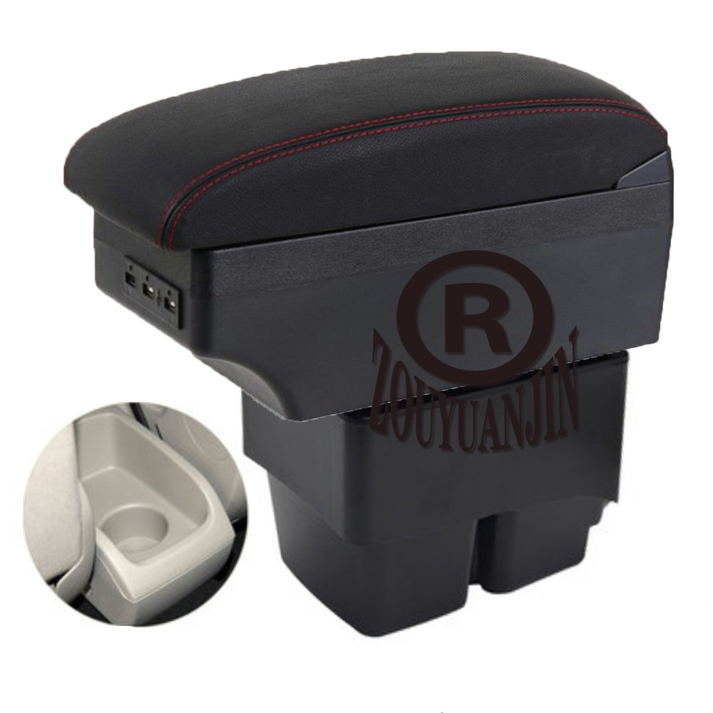 Car Ford Fiesta ArmRest Box Center Console Storage Elbow Rest Arm with ...