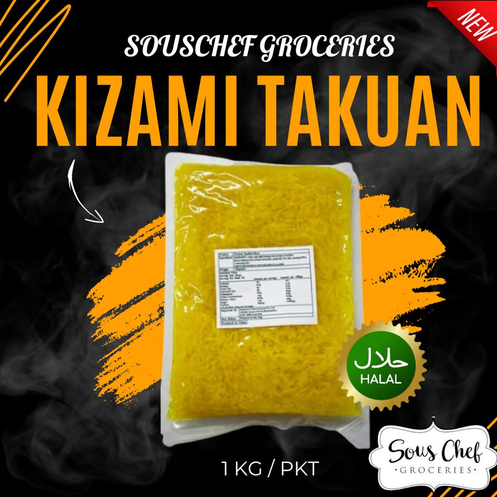 KIZAMI TAKUAN 1KG HALAL / JAPANESE FOOD / READY TO EAT | Shopee Singapore
