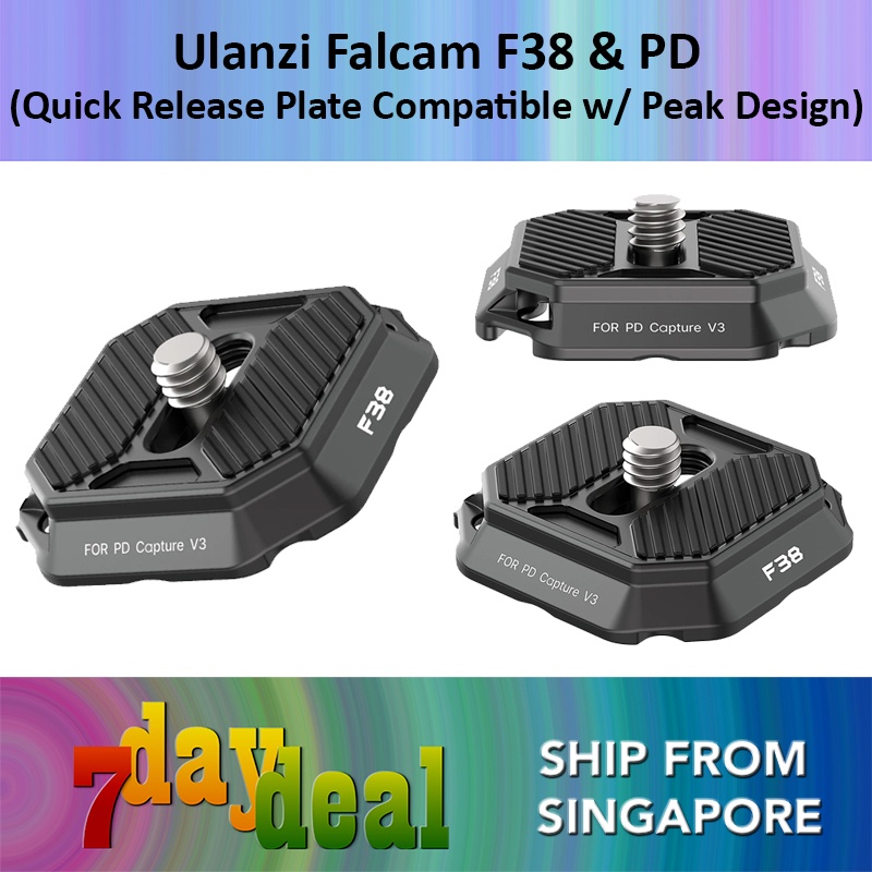 Falcam F38 & PD Quick Release Plate (2465) — Compatible with Peak ...
