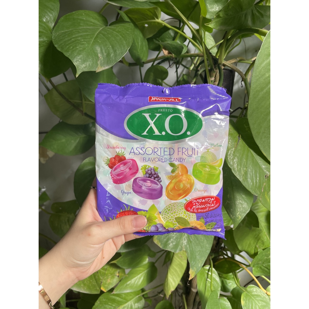 Thai XO Assorted Fruit Flavored Candy (110g Pack) | Shopee Singapore
