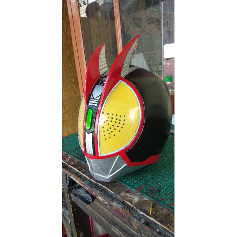 Kamen rider Faiz cosplay helmet | Shopee Singapore