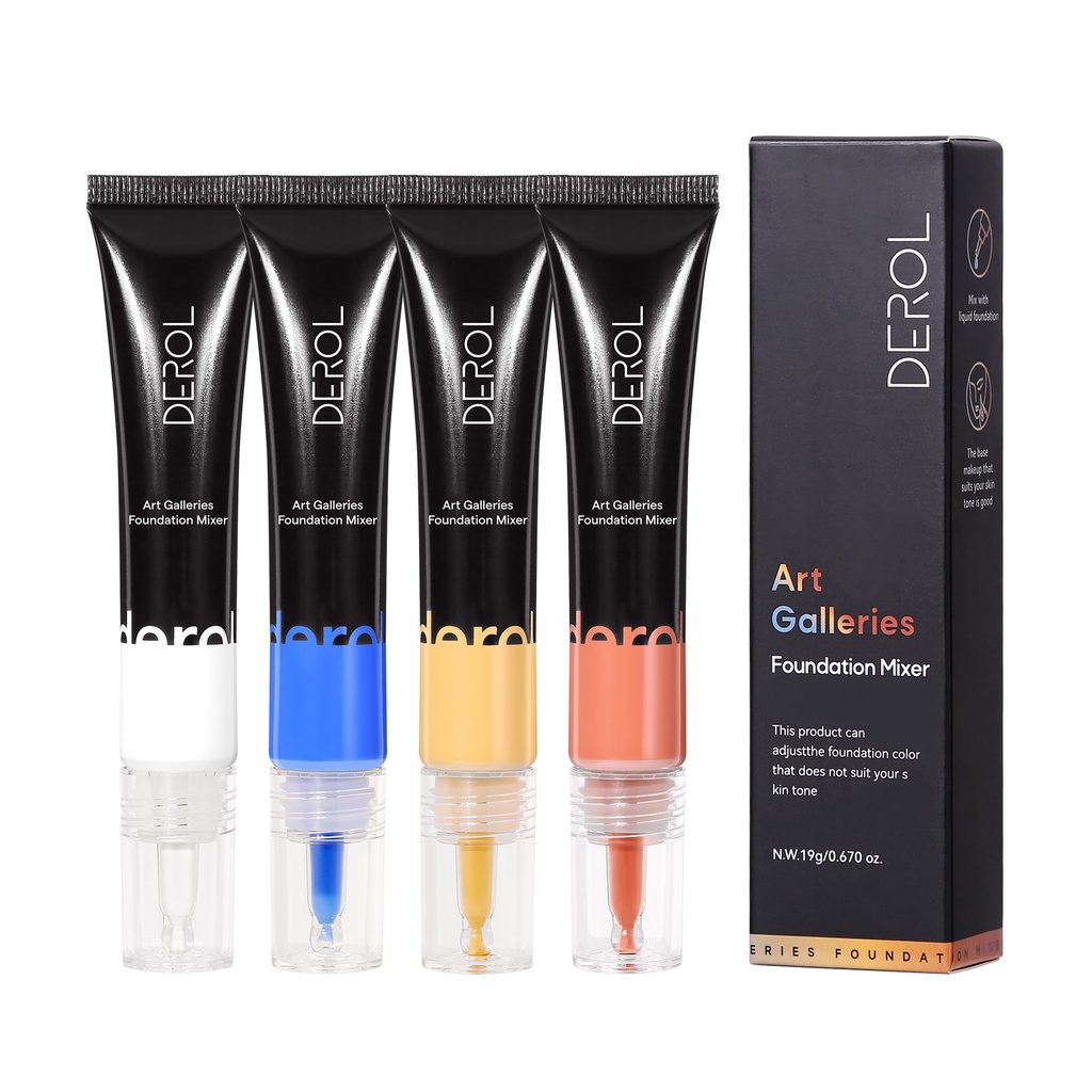 DEROL Dark And Light Foundation Mixer Concealer Repair Color Art ...