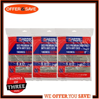 Nippon Paint Premium Droop Sheet With Anti Skid / Painting Sheet / Drop ...