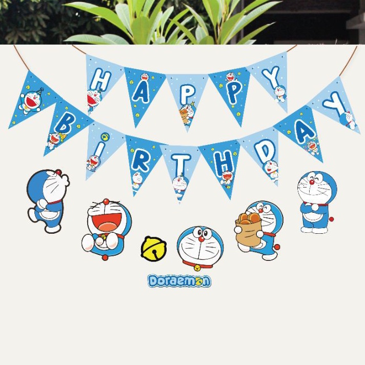 Doraemon Birthday Decoration Birthday Decoration BANNER Birthday ...