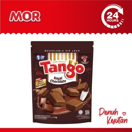 TANGO Chocolate Wafer Mini Crispy Wafer Chocolate Pouch Zip Lock 100 gr ...