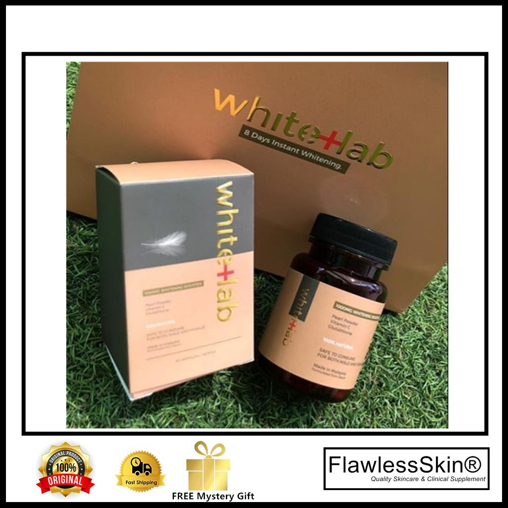 White+Lab Whitening Supplements 1000mg Whitelab Whitening Booster ...