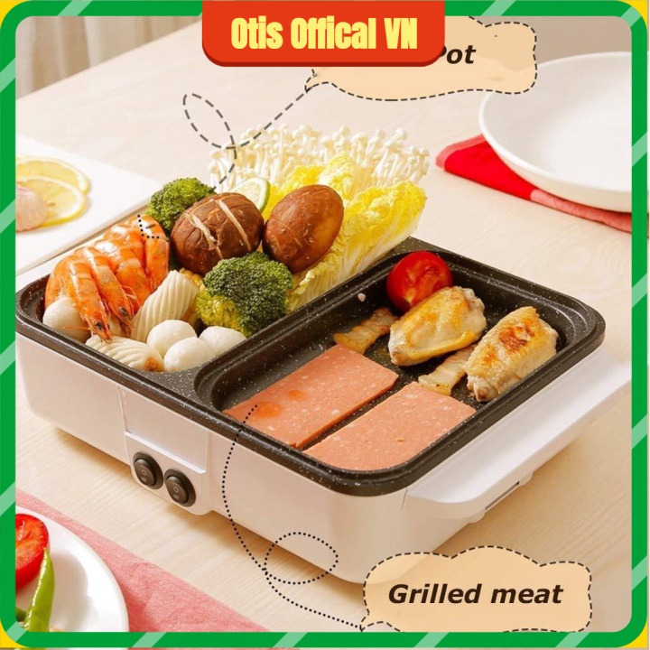 [HCM] - Granite BBQ electric stove set&Hotpot 1200w (Black | Hong ...