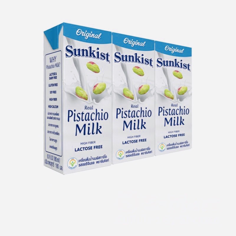 [Carton] Sunkist Original Flavour Pistachio Milk (24 x 180ml) | Dairy ...