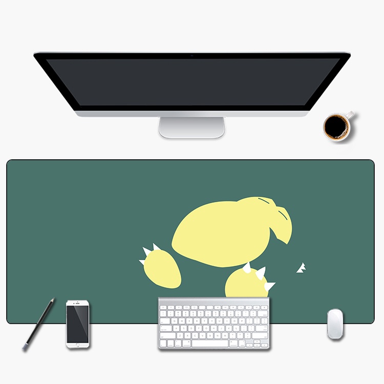 snorlax Mouse pad Computer Notebook Pokémon Table Mat Dormitory ...