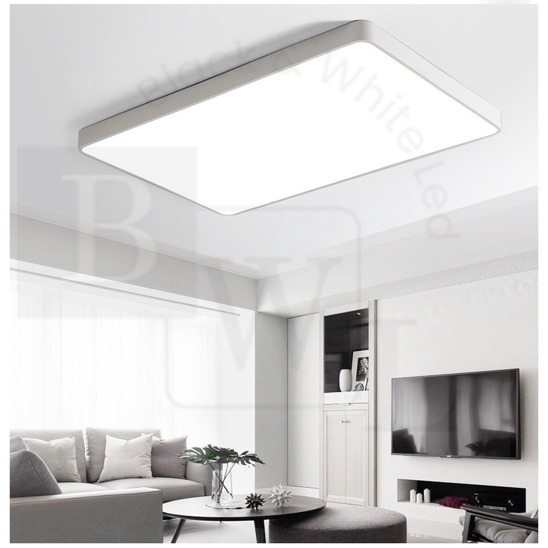 BWL LED Ceiling Light 600MM 60w/72W/96W/120W/140W Tri-Tone Rectangle ...