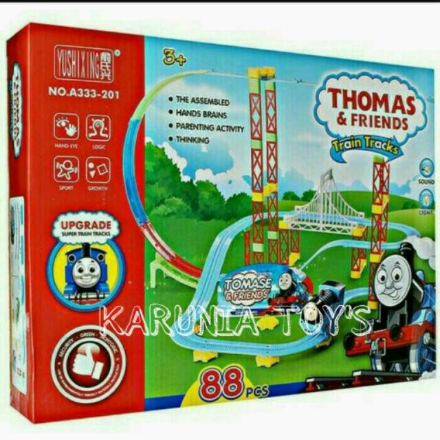 Maiman track thomas & friends roller coaster 88pcs | Shopee Singapore