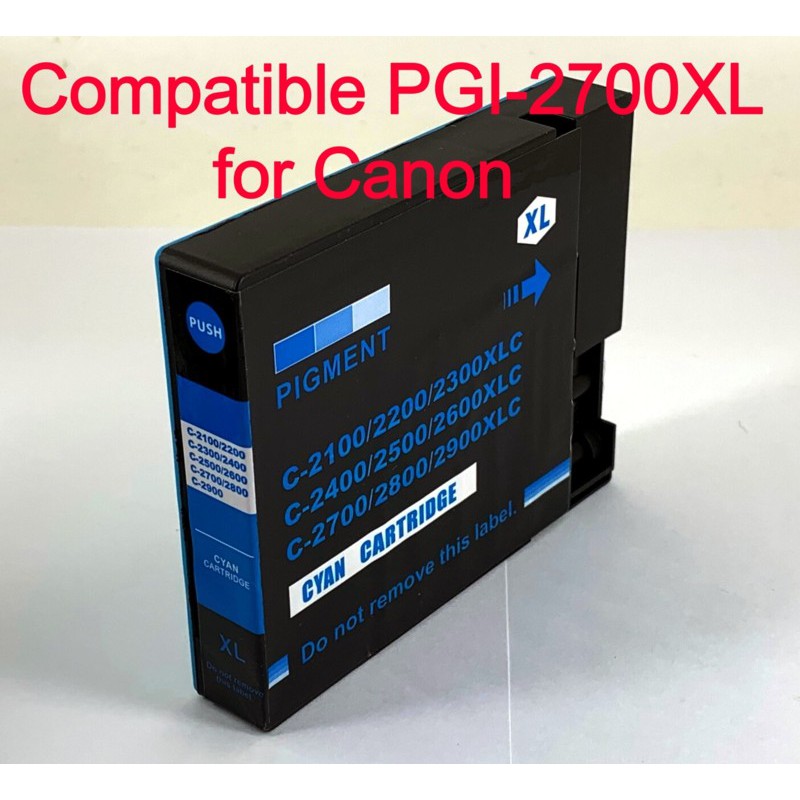 PGI 2700 XL COMPATIBLE CANON PIGMENT INK CARTRIDGES FOR MAXIFY MB5070 ...