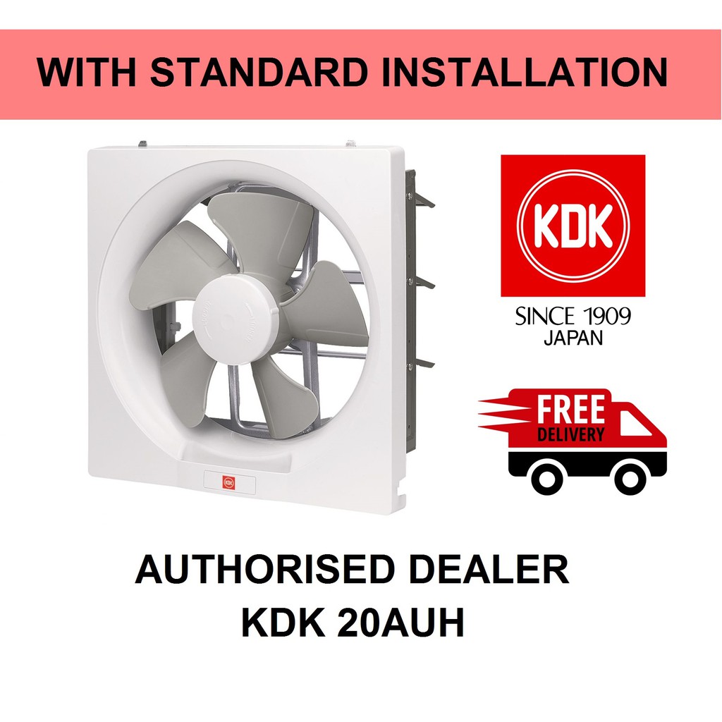 [Installation] KDK 20AUA 25AUA 30AUA Exhaust Fan Ventilating Fan ...