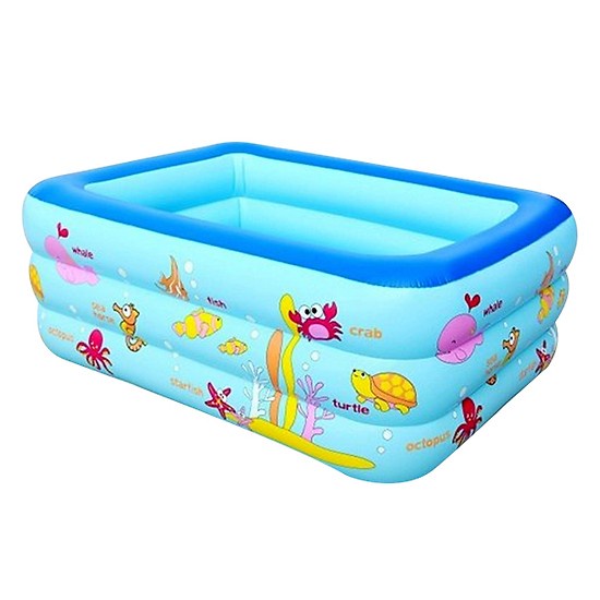 3-tier Baby Inflatable Swimming Pool, High Wall Inflatable Swimming ...