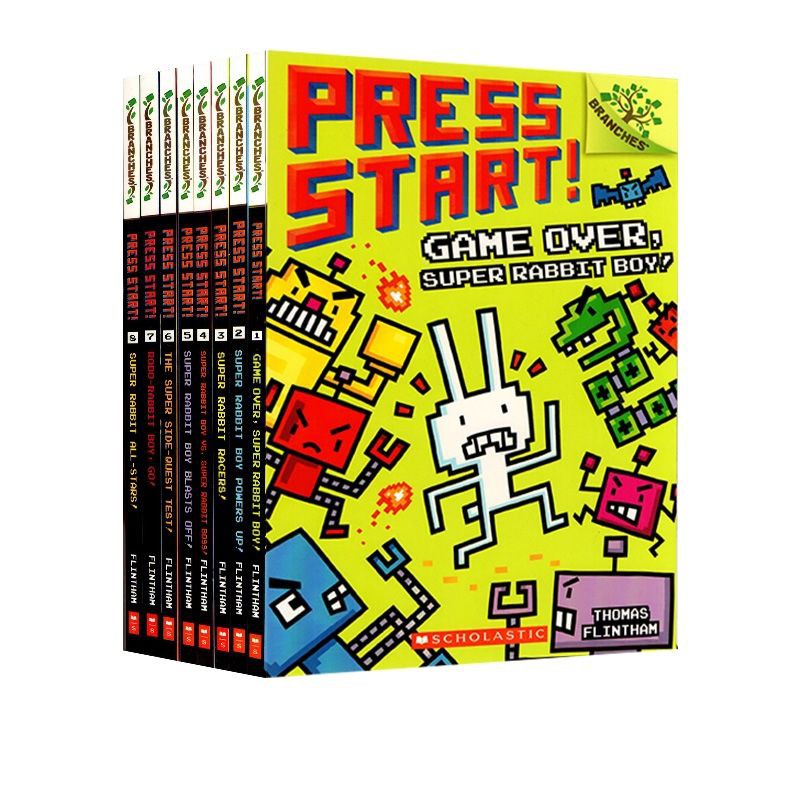 14 books Press Start Super Rabbit Boy | Shopee Singapore