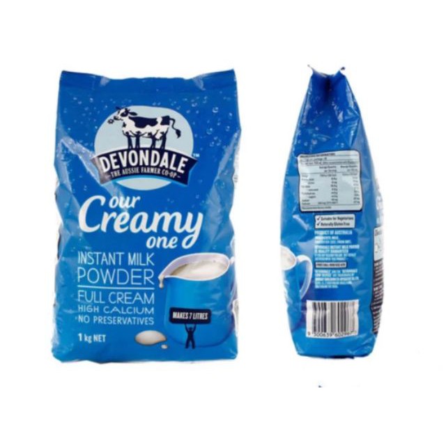 Devondale Full Cream Milk Powder - 1kg (*Expiry date 12/2021) | Shopee ...