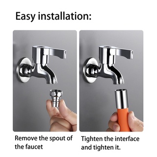 Adjustable Water Tap Extension 360 Rotate Faucet Extension Extender ...