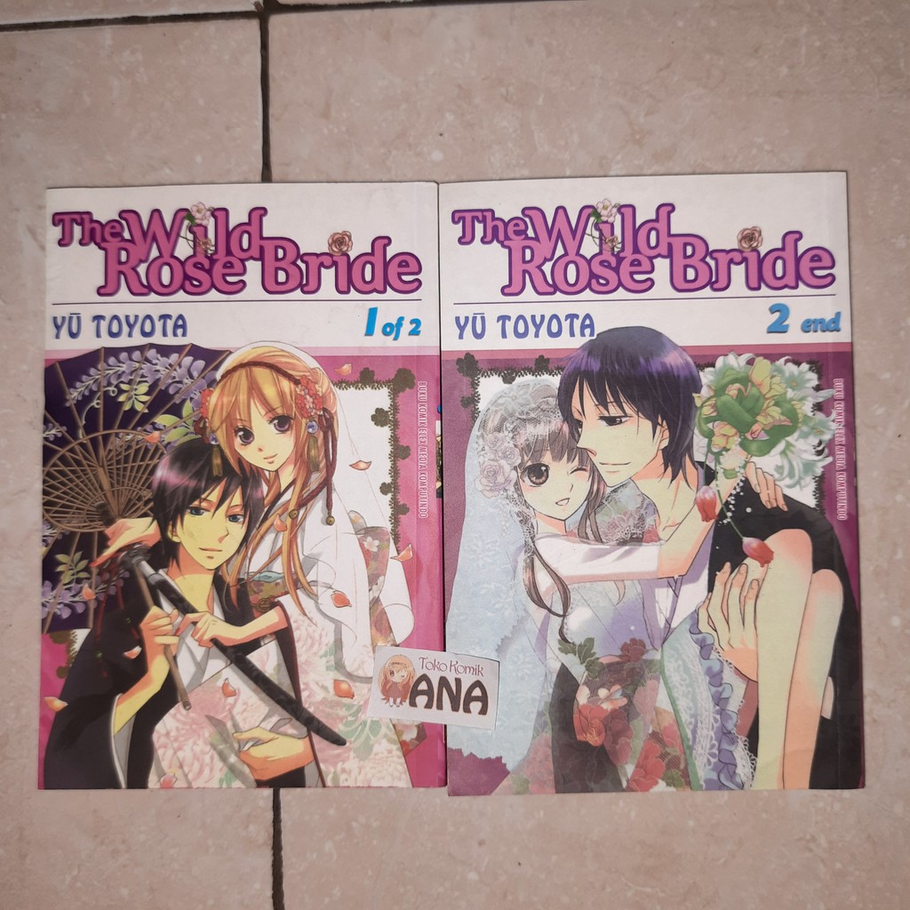 Comic SET The Wild Rose Bride 1-2 End (Yu Toyota) | Shopee Singapore