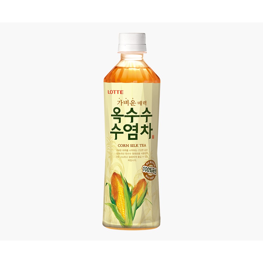 LOTTE Korean Corn Silk Tea (500ml) | Shopee Singapore