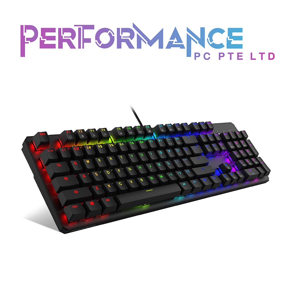 Tecware Phantom 87/104 Keyboard RGB Outemu Switches Blue/Red/Brown/Pink ...