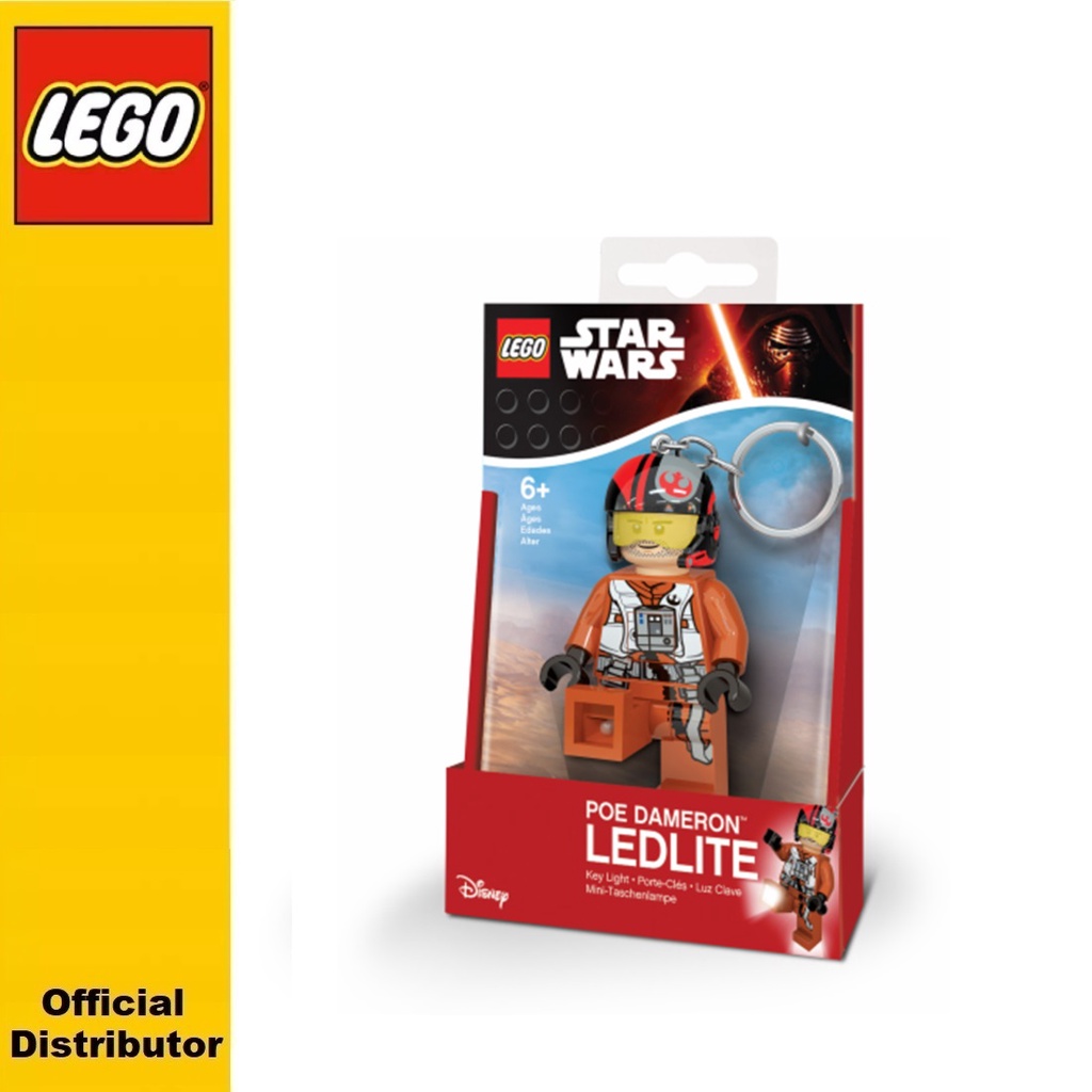 LEGO Star Wars LED Keychain/Keylight - Poe Dameron | Shopee Singapore