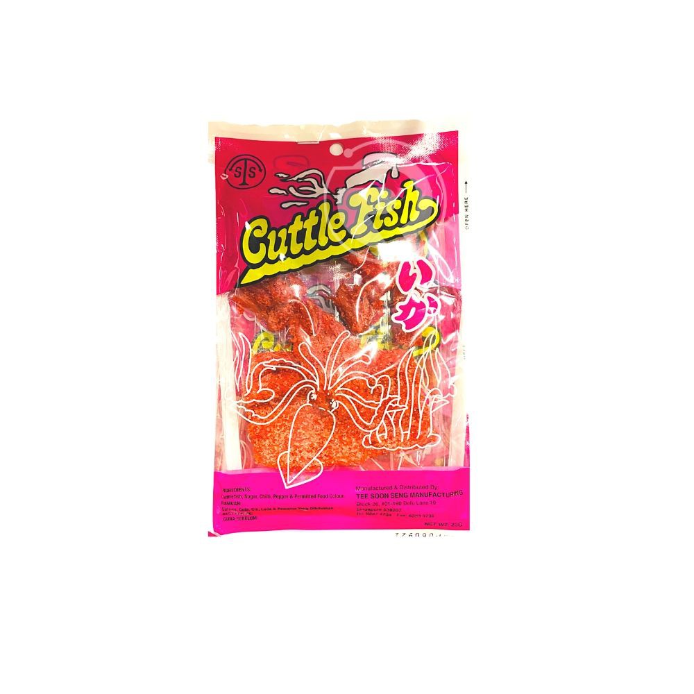 STS Red Cuttlefish Sotong Chips (80g x 12 Packs) | Shopee Singapore