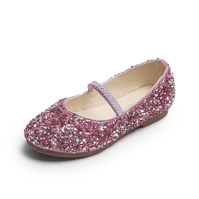 2020 Early Autumn Children Flats For Girls Toddlers Flats Shoes Sequins ...