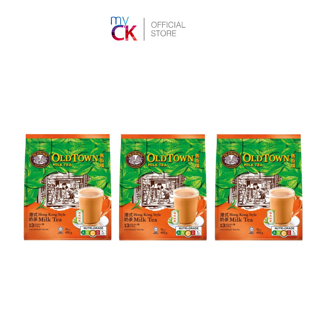 (Bundle of 3) OldTown White Milk Tea 3in1 13'sx35g | Shopee Singapore