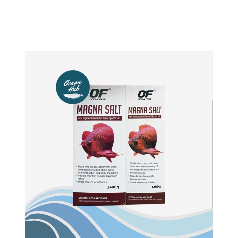Ocean Free Magna Salt (600g, 1.2kg, 2.4kg) | Shopee Singapore
