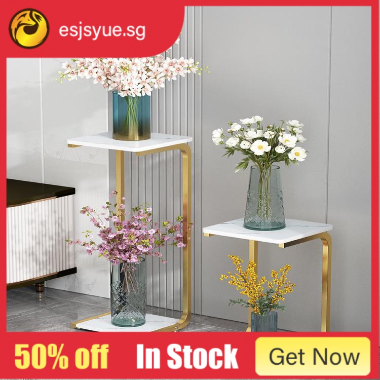 Nordic flower stand simple living room display rack indoor floor ...
