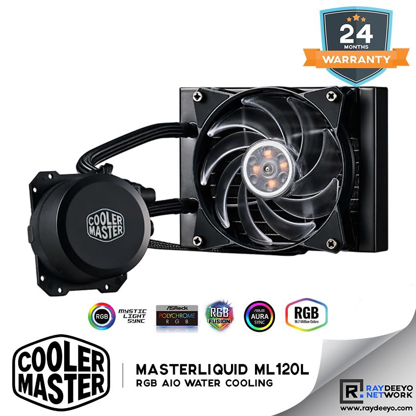 Cooler Master MasterLiquid ML120L RGB AIO Water Cooler [Lower noise ...