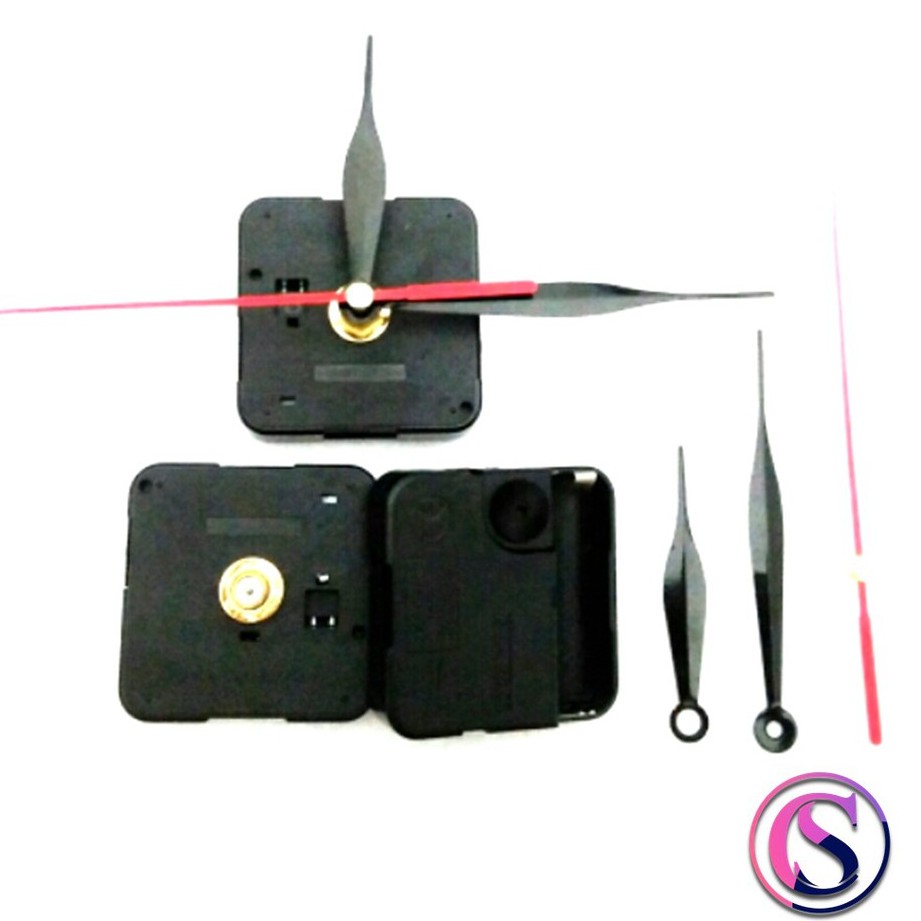 MESIN Small Clock Machine/Ticking Wall Clock Machine/sweep | Shopee ...