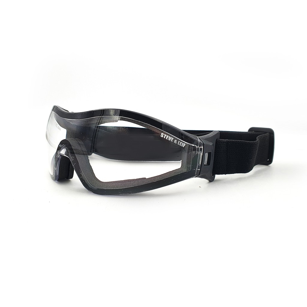 Steve & Leif Wide Lens Full Cover Encapsulated Foam Seal Black Safety ...