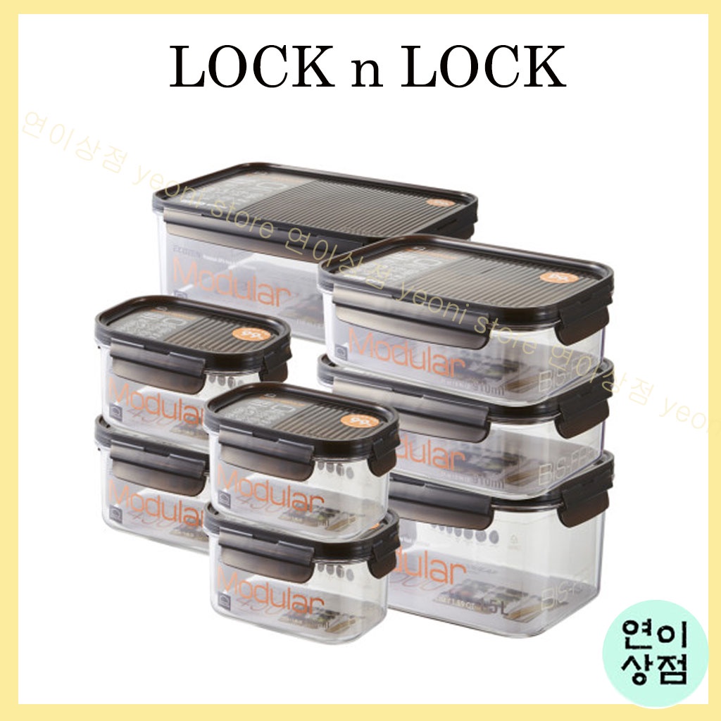 lock n lock lock and lock bisfree modular container BPA Free food ...