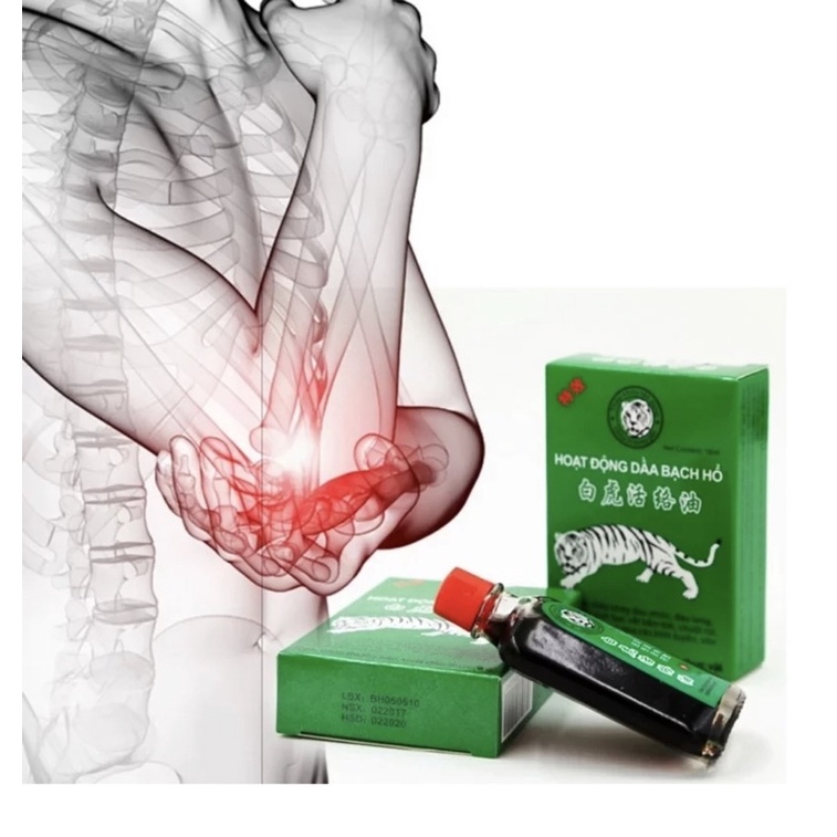 Herbal White Tiger Balm Oil for Rheumatic Pain, Sciatica, Bruises and ...