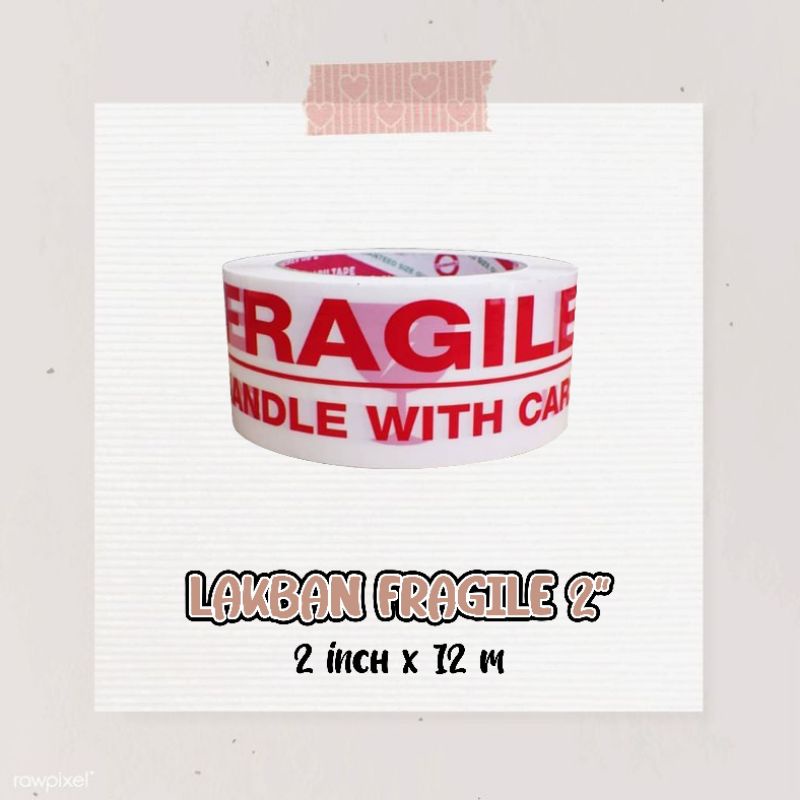 Fragile Duct Tape / Tape Insulation Tape Adhesive/ Solatip/ Fragile ...