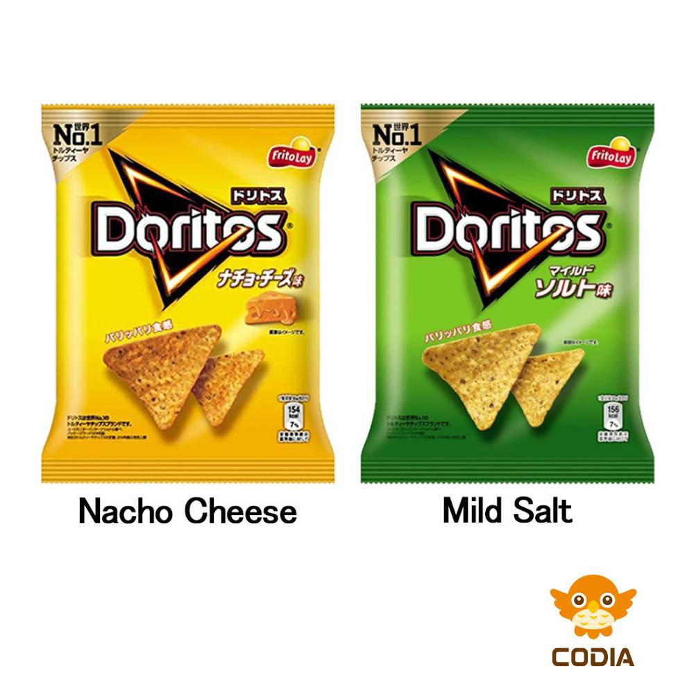 Japan Fritolay Doritos Nacho | Cheese/Mild Salt Flavor - 60g (Direct ...