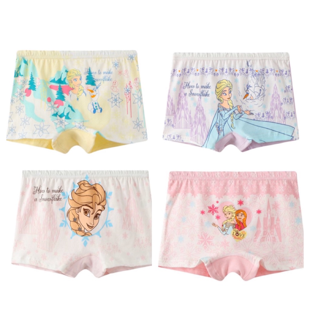 Disney Frozen boxer panties underwear | Shopee Singapore